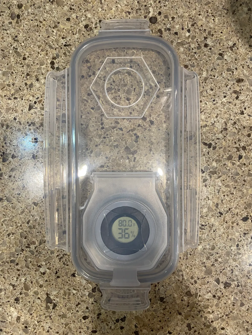 Cereal Box Round Hygrometer Lid Mount - Free 3D Print Model - MakerWorld