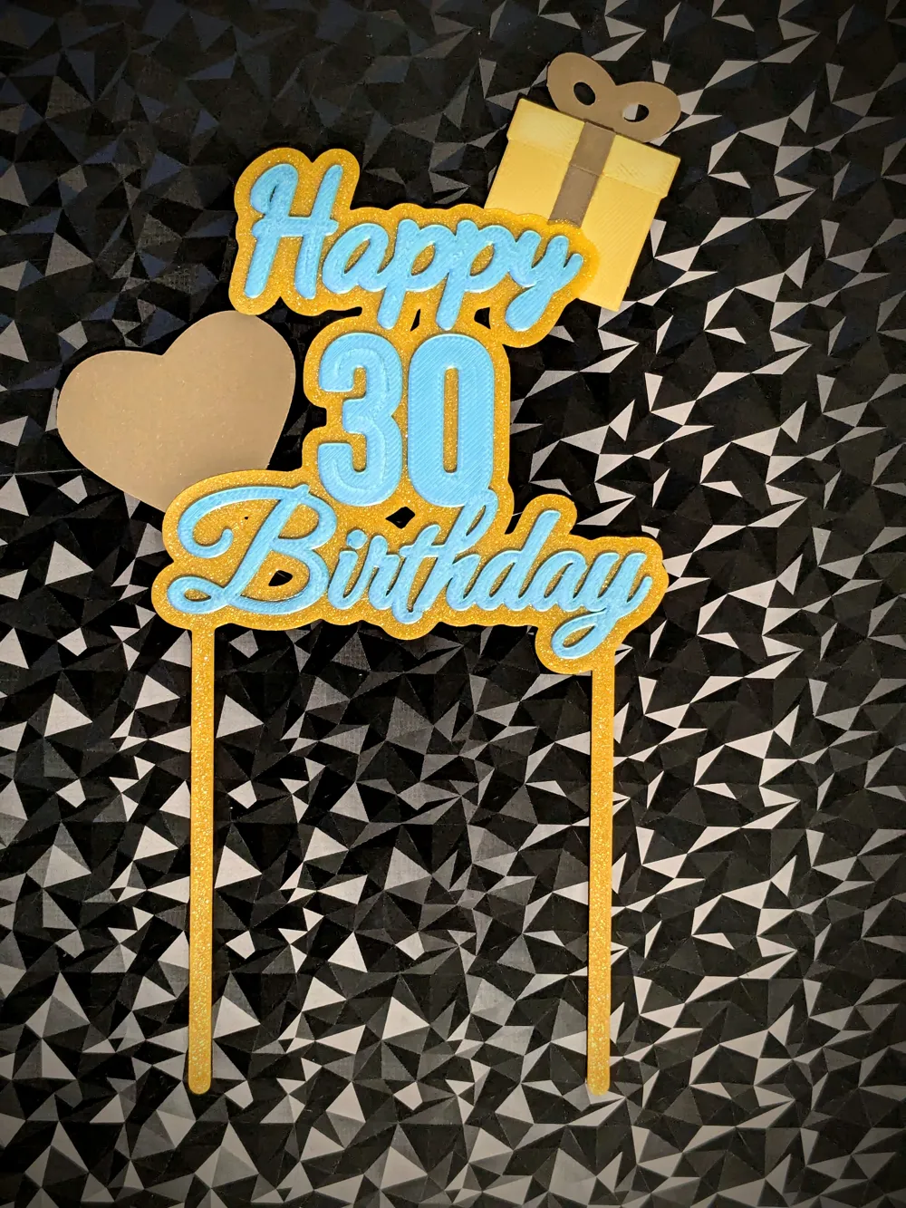 Cake Topper Generator: Now with Symbols! - Free 3D Print Model - MakerWorld