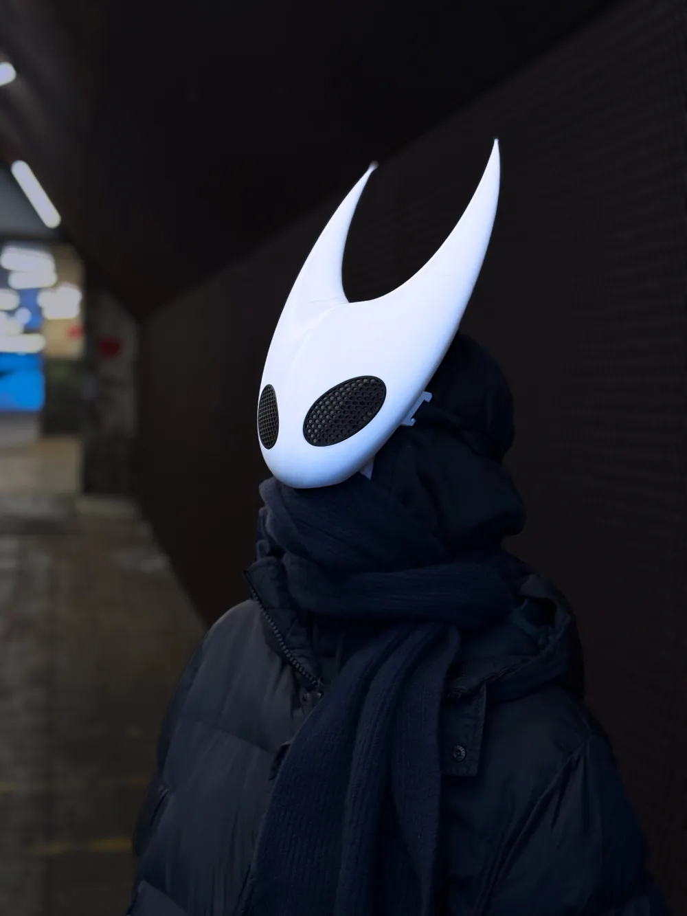 hollow knight silksong hornet face mask - Free 3D Print Model - MakerWorld
