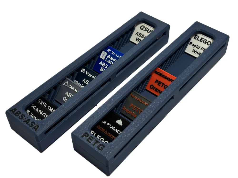 Filament Swatch/Label Box by Engineered Reality - MakerWorld