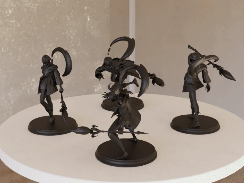 Hwei Low Poly-Sammlung - League of Legends – Kostenloses 3D-Druckmodell ...