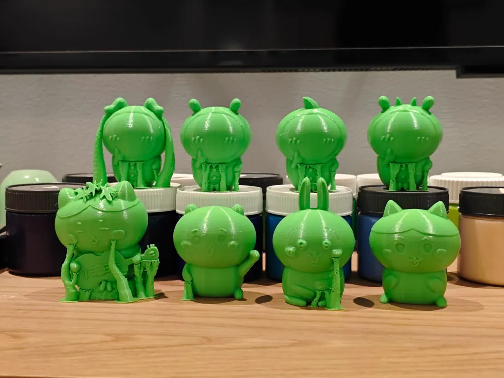 Chiikawa, Hachiware by 椰菜哟 MakerWorld: Download Free 3D Models