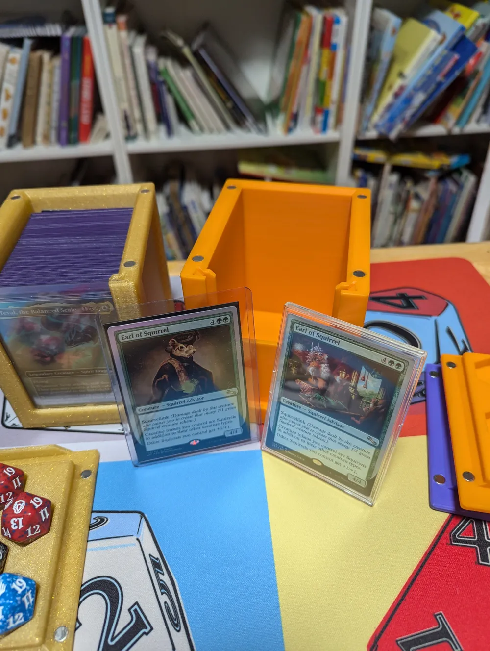 Mini Snap Topload Combo EDH Commander Deck Box by Cincinnati Squirrel ...