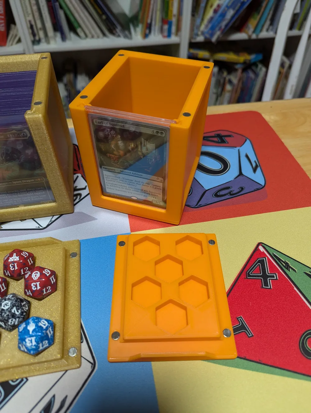 Mini Snap Topload Combo EDH Commander Deck Box by Cincinnati Squirrel ...