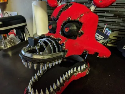 3d printed foxy - MakerWorld