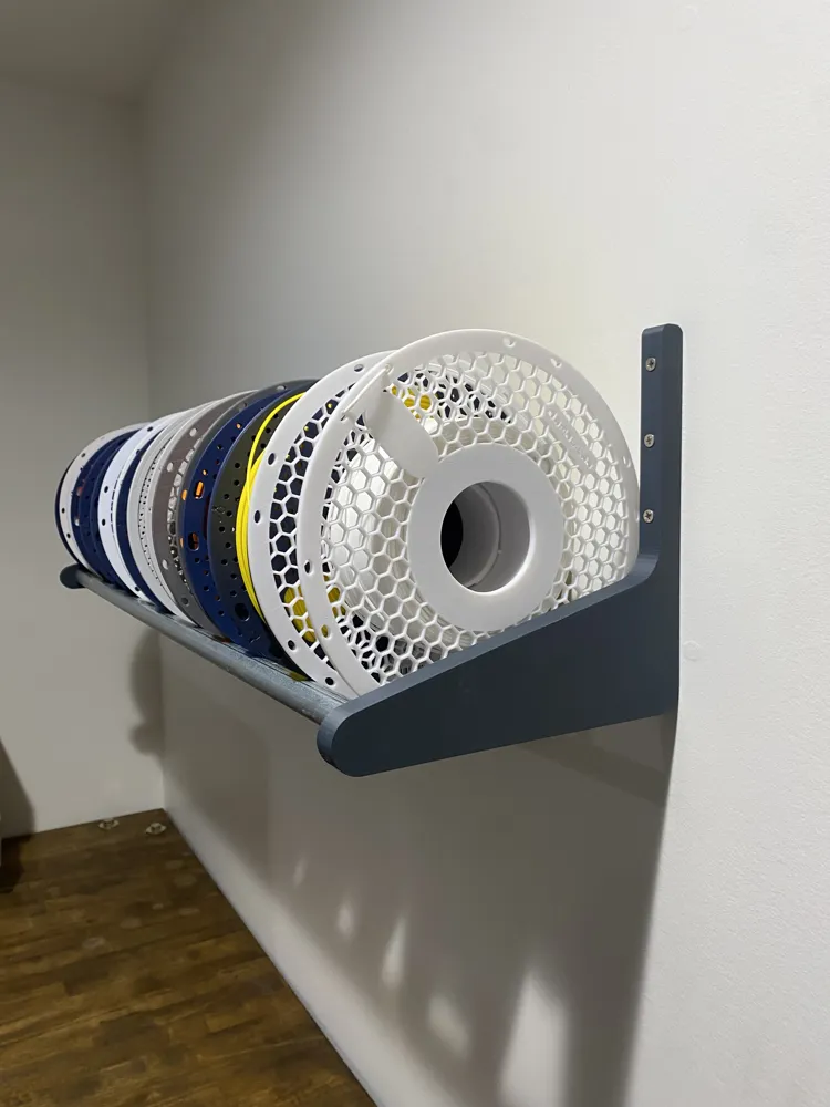 Filament Spool Rack 1/2" EMT by jjnowa MakerWorld: Download Free 3D Models