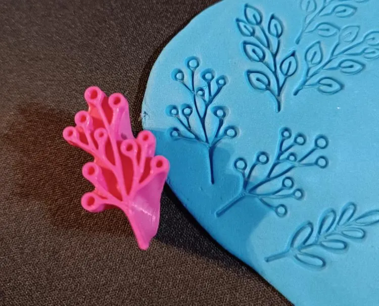Set of leaf stamp 2. by Gar_Deco - MakerWorld