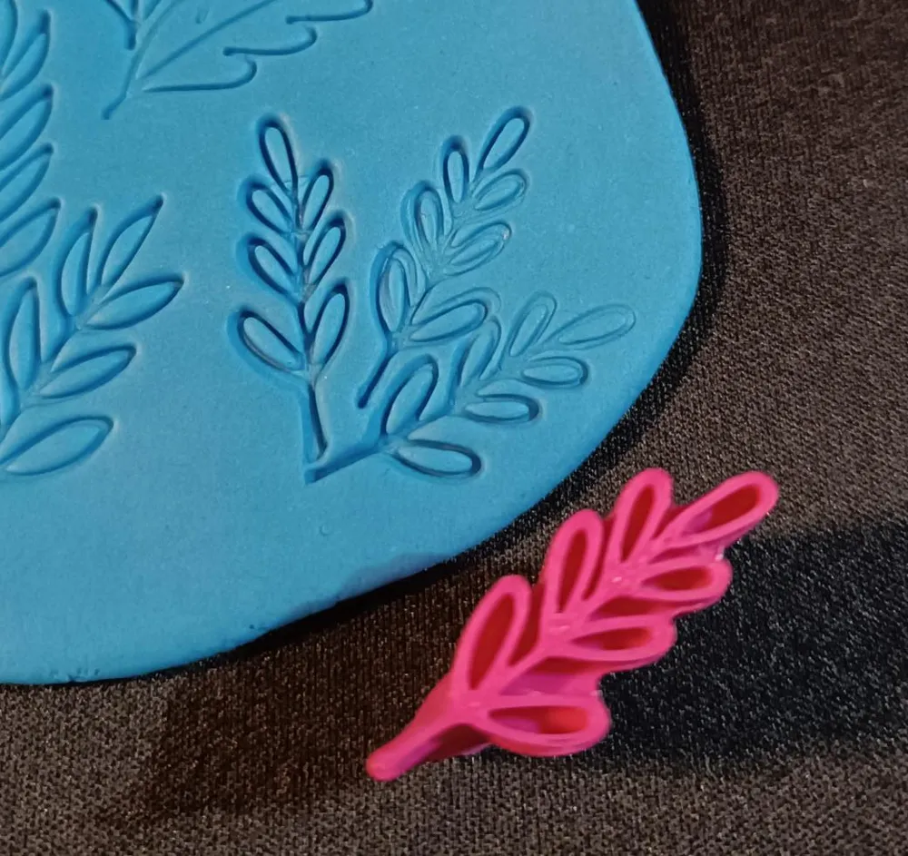 Set of leaf stamp 2. by Gar_Deco - MakerWorld