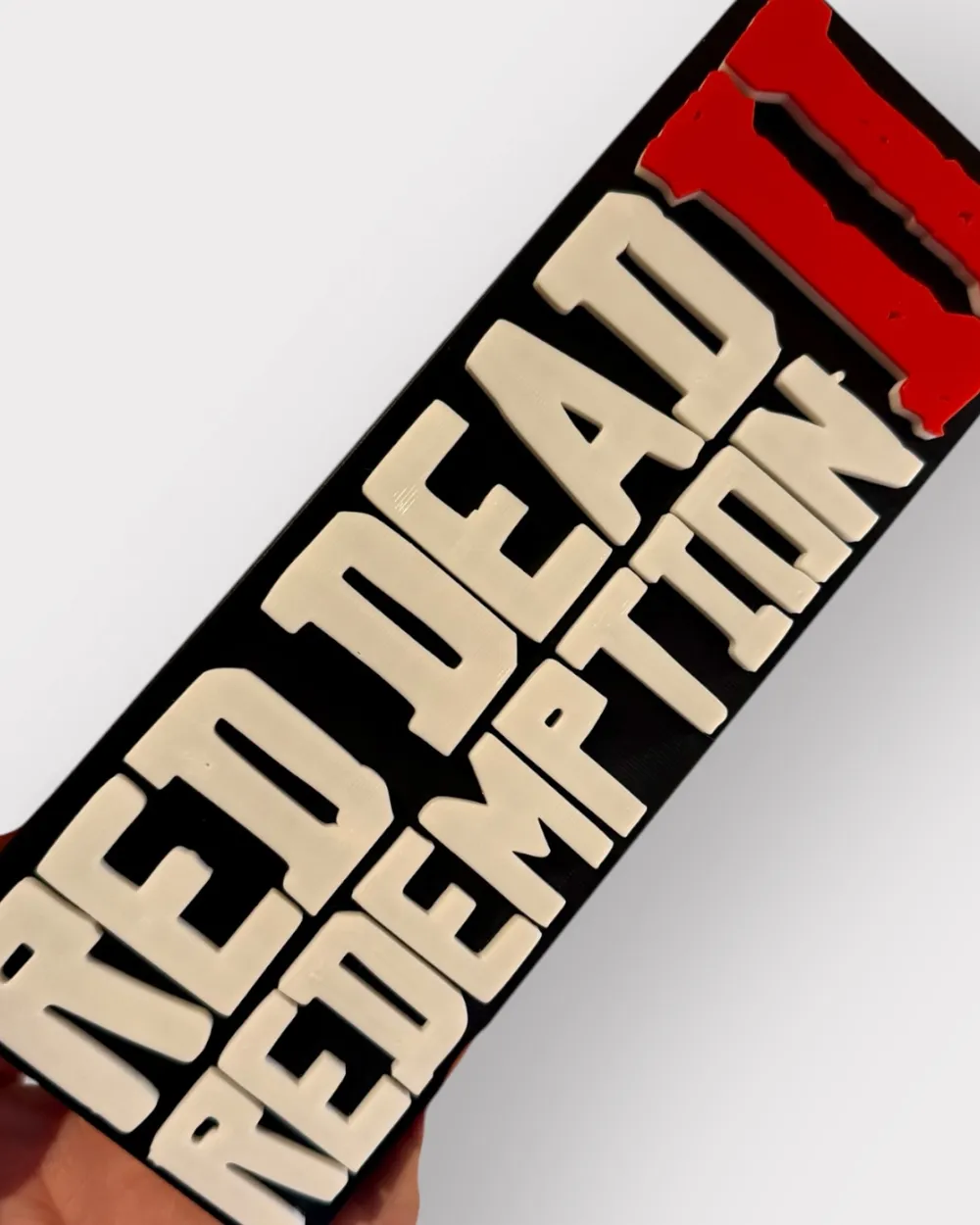 Red Dead Redemption II Logo by Hylijan - MakerWorld