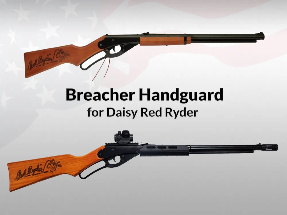 Daisy Red Ryder M-Lok Handguard - Breacher - Free 3D Print Model ...