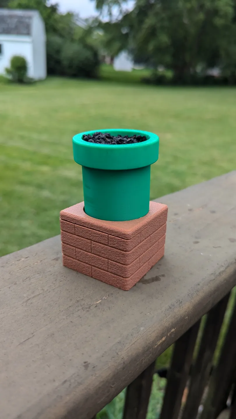 Mario Pipe Planter by BZ3DPrints MakerWorld: Download Free 3D Models
