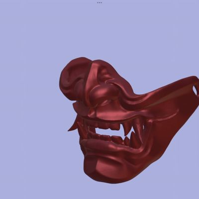 Noh Mercy Hannya Mask by V3.6 - MakerWorld