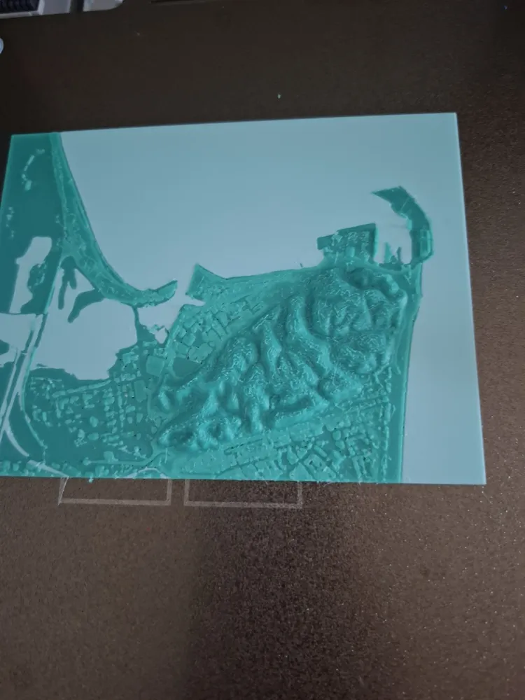 Napier, New Zealand - topographic map - Free 3D Print Model - MakerWorld