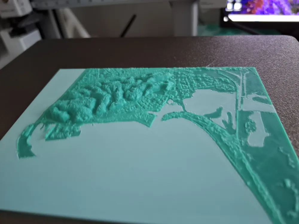 Napier, New Zealand - topographic map - Free 3D Print Model - MakerWorld