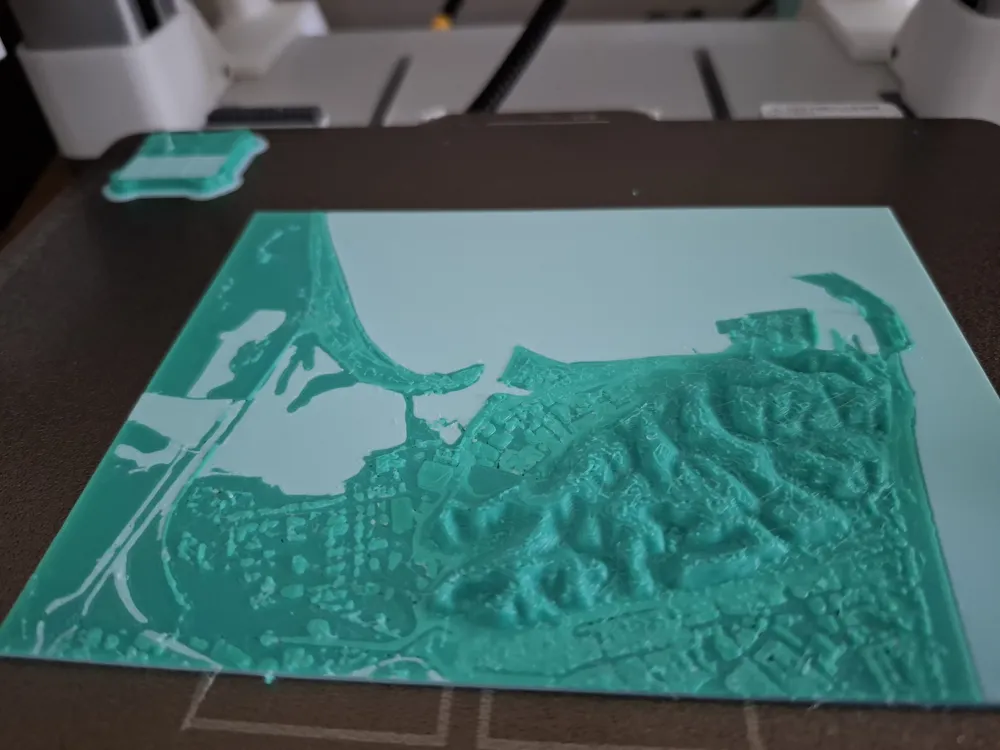 Napier, New Zealand - topographic map - Free 3D Print Model - MakerWorld