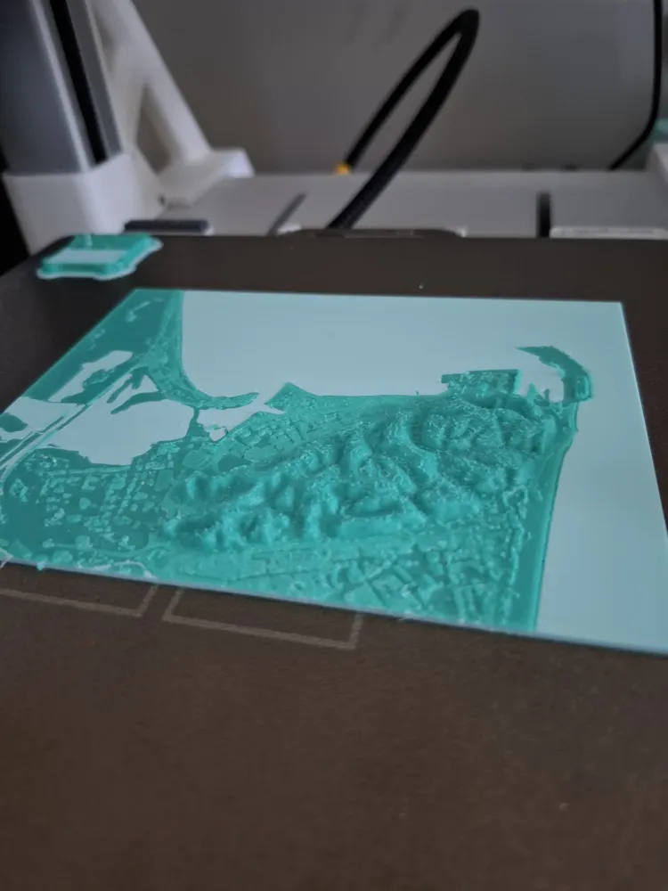 Napier, New Zealand - topographic map - Free 3D Print Model - MakerWorld