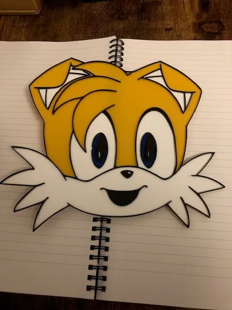 tails light box (sonic the hedgehog) by Everard90 - MakerWorld