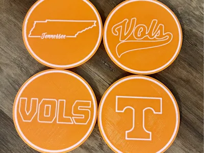 TENNESSEE VOLUNTEERS by 3DPrinting4fun MakerWorld: Download Free 3D Models