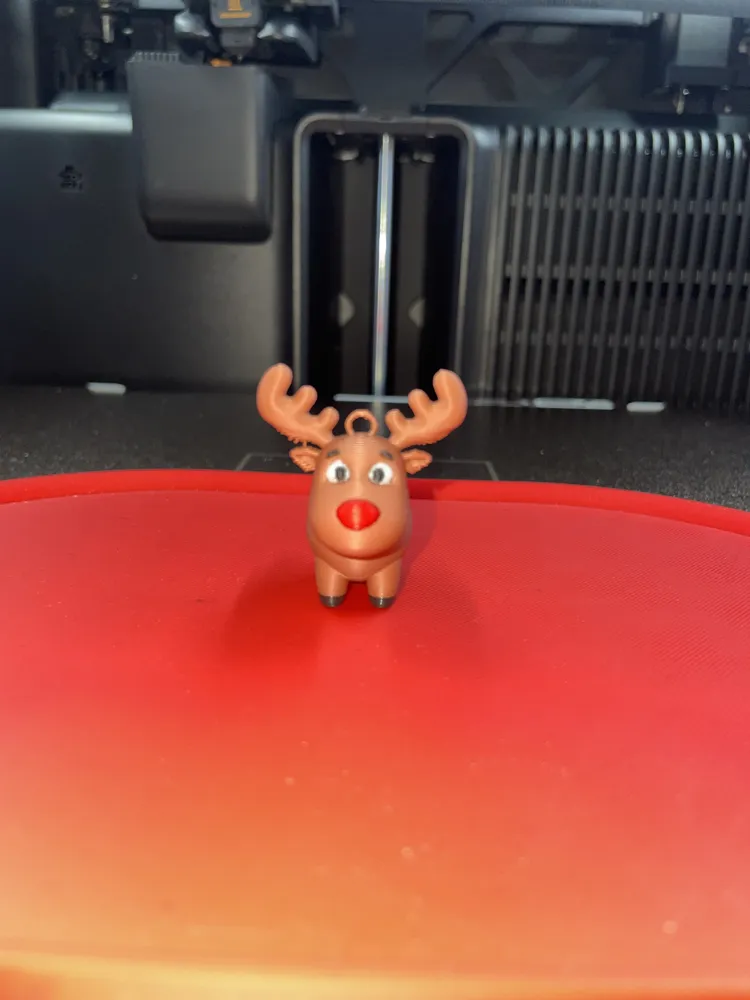 Rudolf the Red-Nosed Reindeer - Free 3D Print Model - MakerWorld