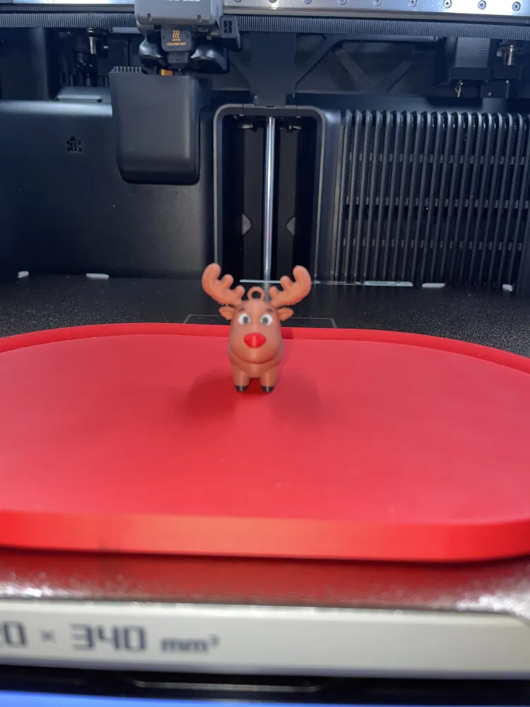 Rudolf the Red-Nosed Reindeer - Free 3D Print Model - MakerWorld