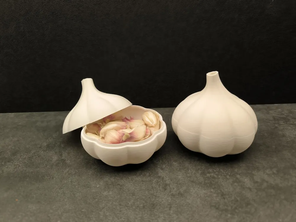 Garlic Box - Free 3D Print Model - MakerWorld