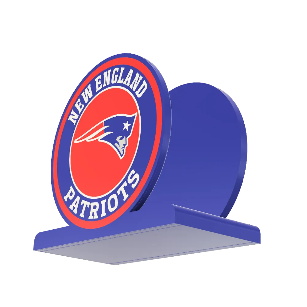 New England Patriots - Napkin Holder - Free 3D Print Model - MakerWorld