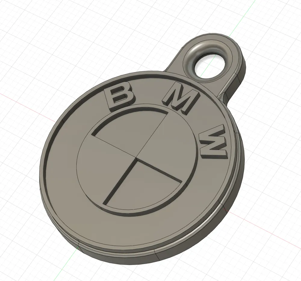 BMW NFC Tag holder by NibelungenMakerWorld: Download Free 3D Models