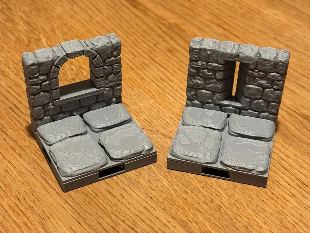 Openforge 2.0 Dungeon Stone Window & Arrow Slits Remixed by ...