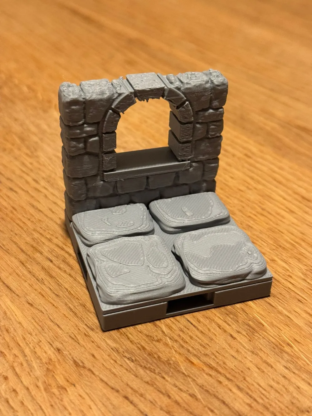 Openforge 2.0 Dungeon Stone Window & Arrow Slits Remixed by infam0usCrow - MakerWorld