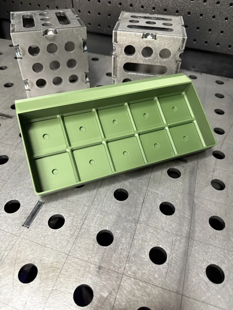 Gridfinity angled shelf by Mr50/50 MakerWorld: Download Free 3D Models