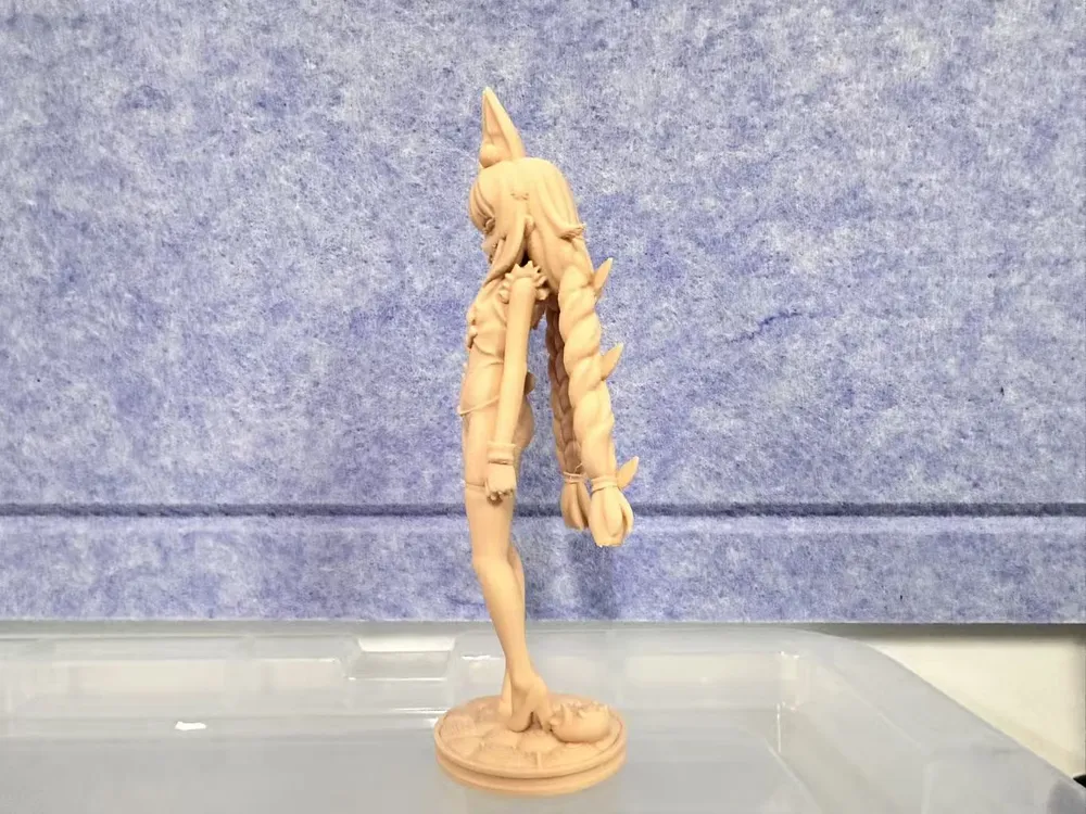 Azur Lane L'Opiniâtre Lazy White Rabbit Figure - Free 3D Print Model ...