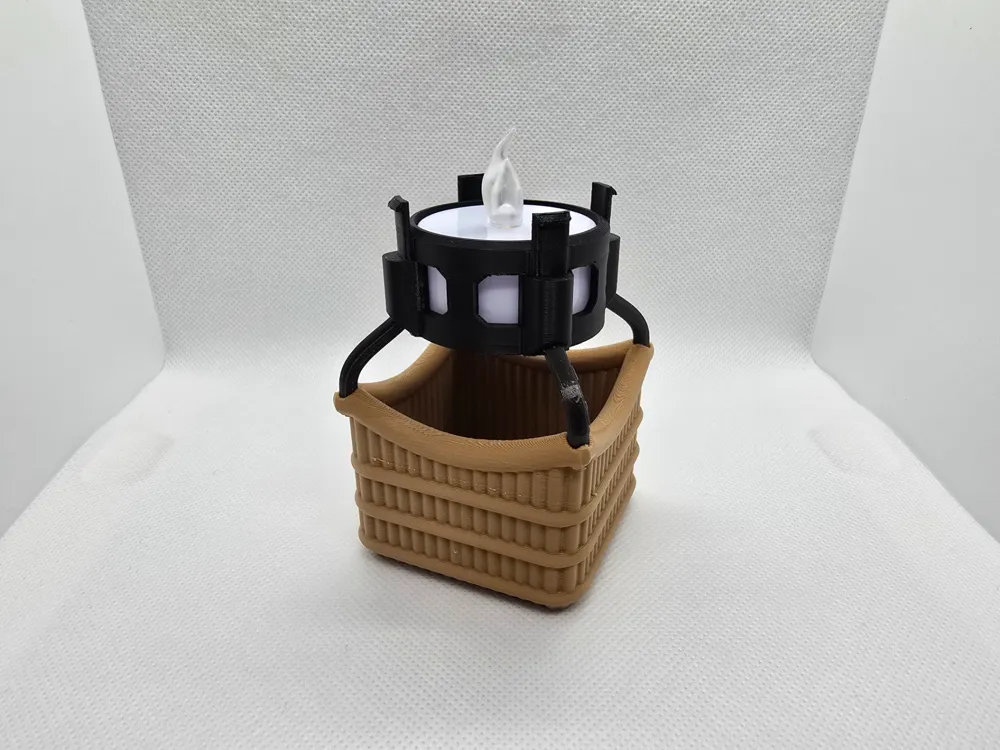 Hot Air Balloon - Tea Light Candle - Free 3D Print Model - MakerWorld