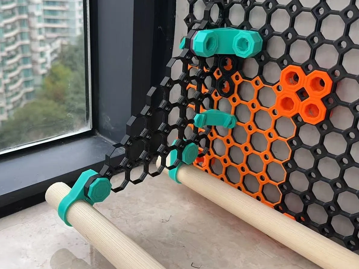 Multiboard Filament Storage Rack Remixed by 墨泪 - MakerWorld