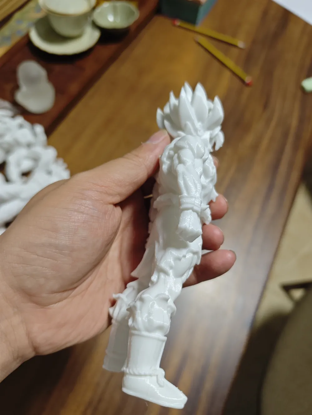 Figura de ação de Goku de Dragon Ball Z, Anime, peças separadas, fácil ...
