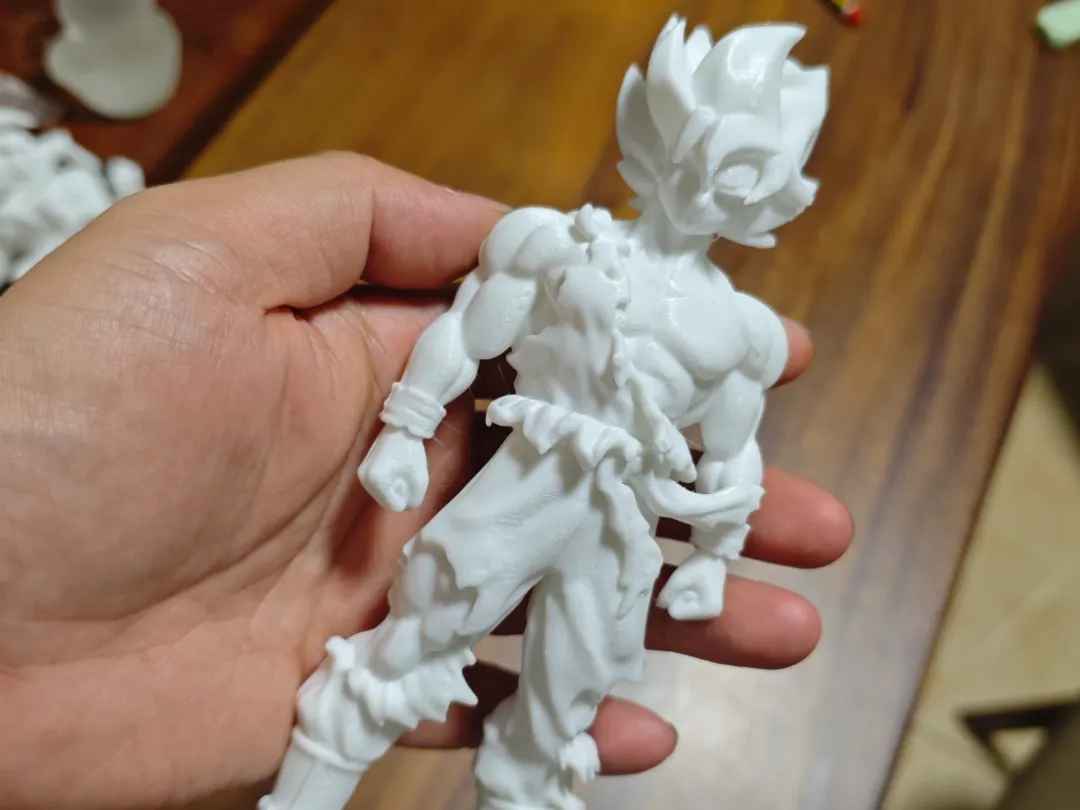 Figura de ação de Goku de Dragon Ball Z, Anime, peças separadas, fácil ...
