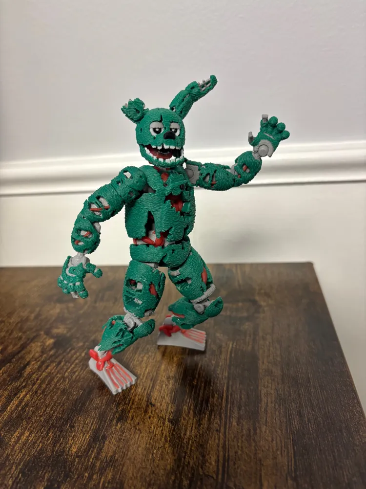 Mannequin Springtrap 13 - Modèle d'Impression 3D Gratuit - MakerWorld