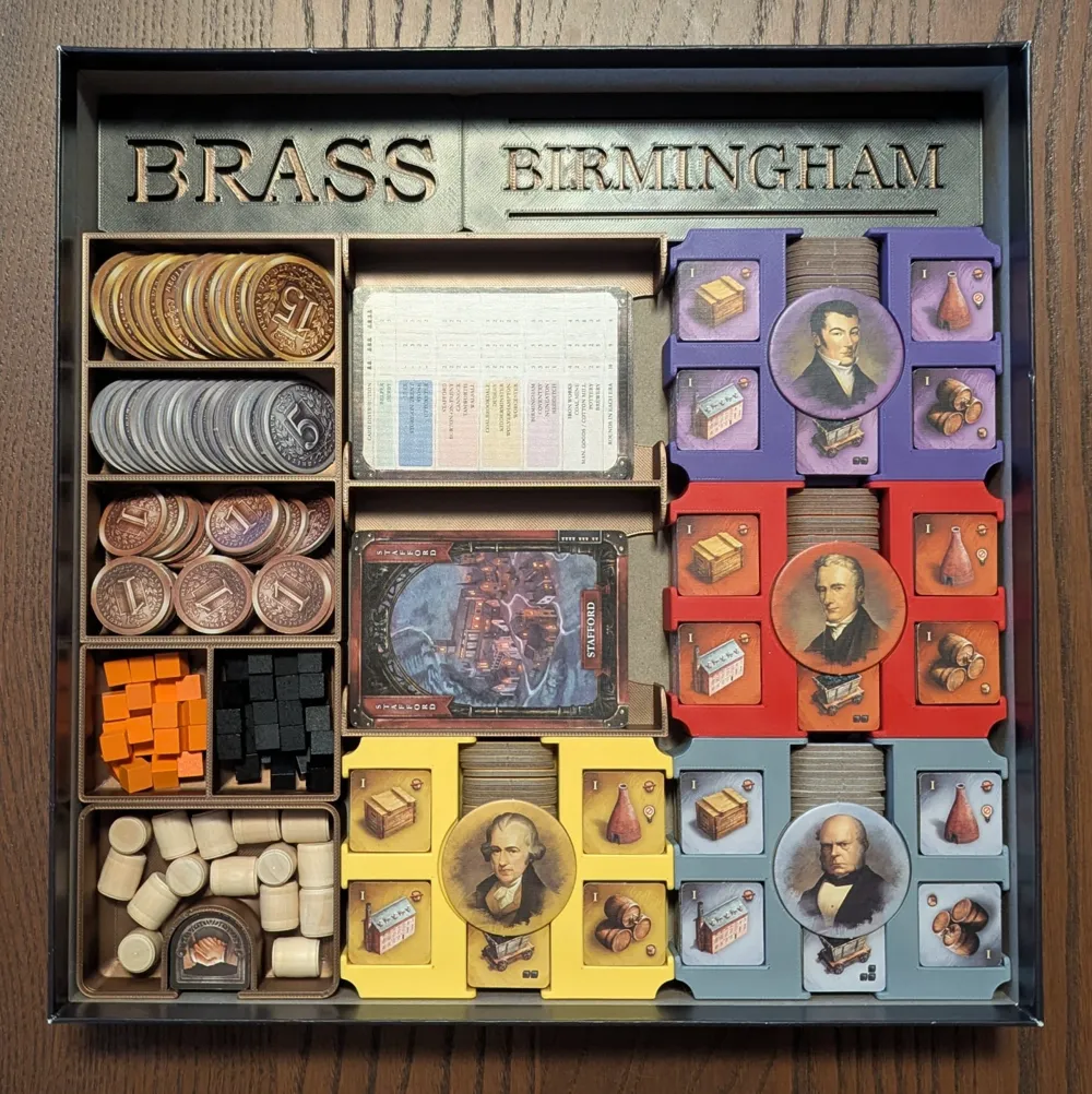 Brass: Birmingham - Retail Edition - Insert - Free 3D Print Model ...