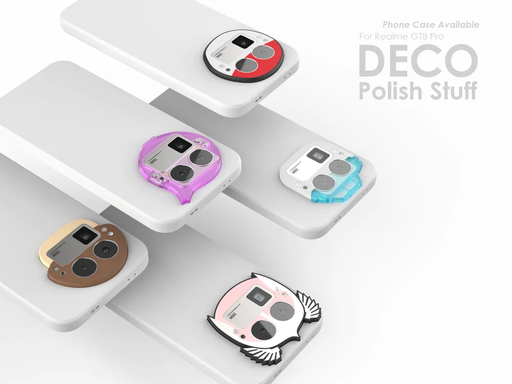 DECOs for Realme GT8Pro-Polish Stuff - Free 3D Print Model - MakerWorld