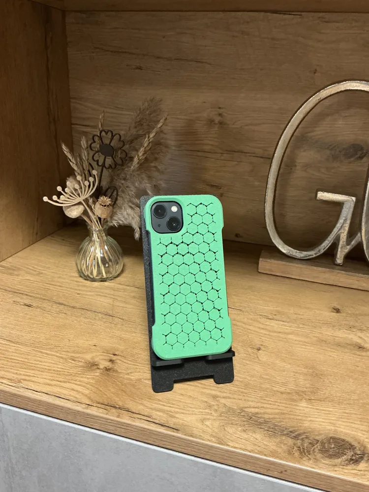 Elegant Two-Part Phone Stand with Cable Management by LetHimPrint ...