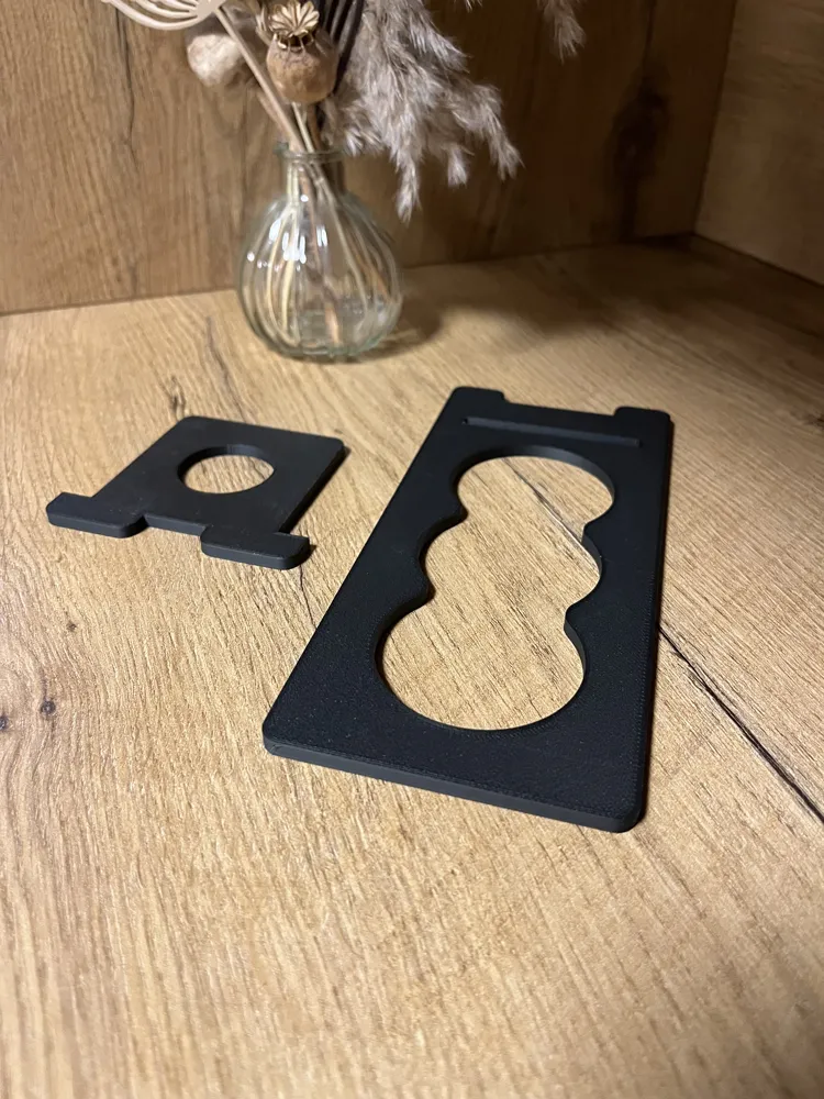Elegant Two-Part Phone Stand with Cable Management by LetHimPrint ...
