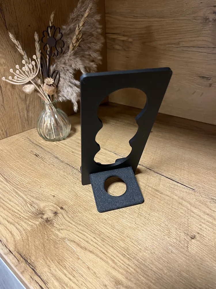 Elegant Two-Part Phone Stand with Cable Management by LetHimPrint ...