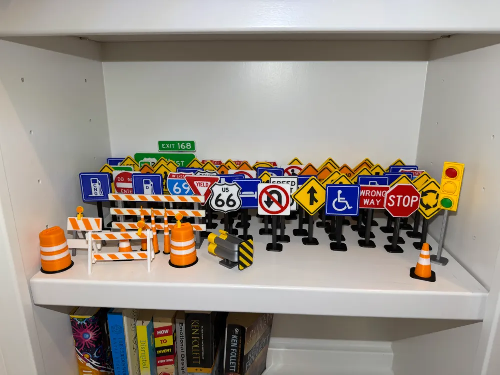 Fuel and More - US Road Mini Signs by 3D Print Creative Endeavors ...