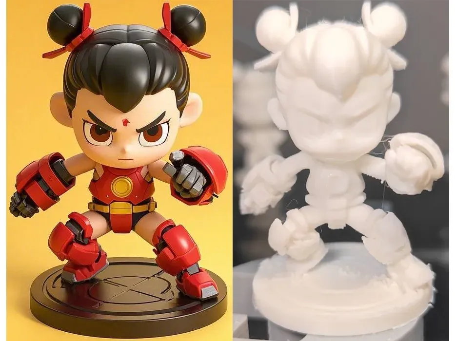 【Q-Version Nezha the Third Prince | Cute Nezha Series】Mech form, ready ...