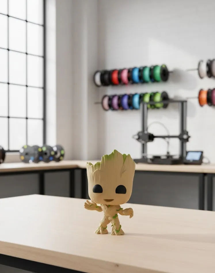 Groot - Funko Pop - Free 3D Print Model - MakerWorld
