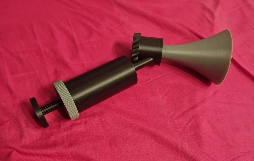 complete stadium horn - Free 3D Print Model - MakerWorld