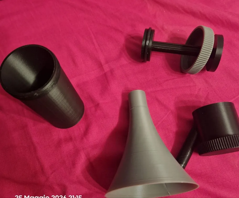 complete stadium horn - Free 3D Print Model - MakerWorld