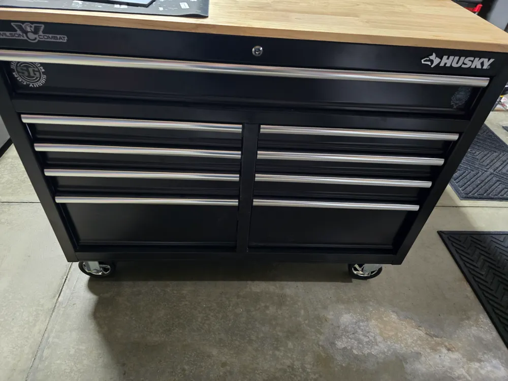 Husky 46 by 18 Mobile Workbench Cabinet GRIDFINITY by Carlos MakerWorld ...