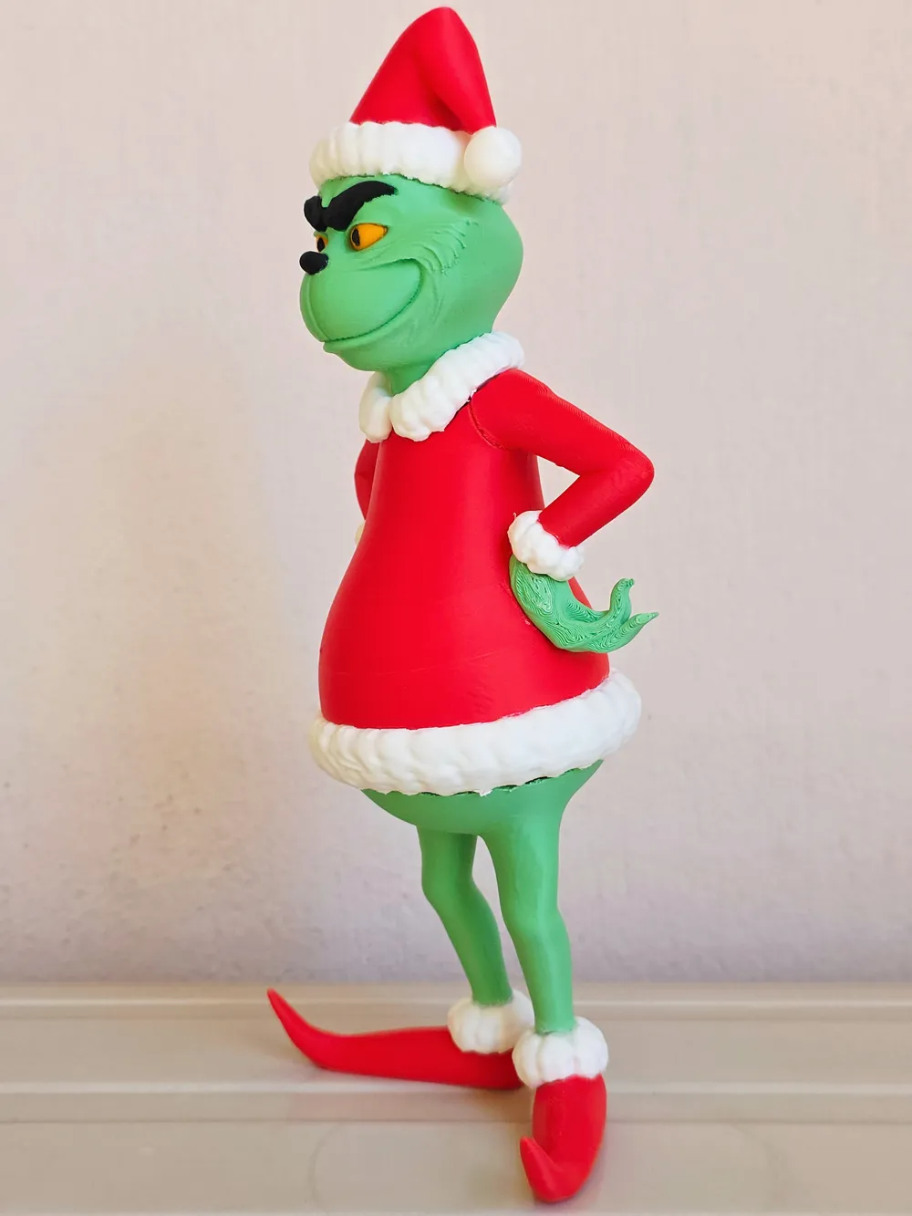 The Christmas Grinch / NO AMS - Free 3D Print Model - MakerWorld