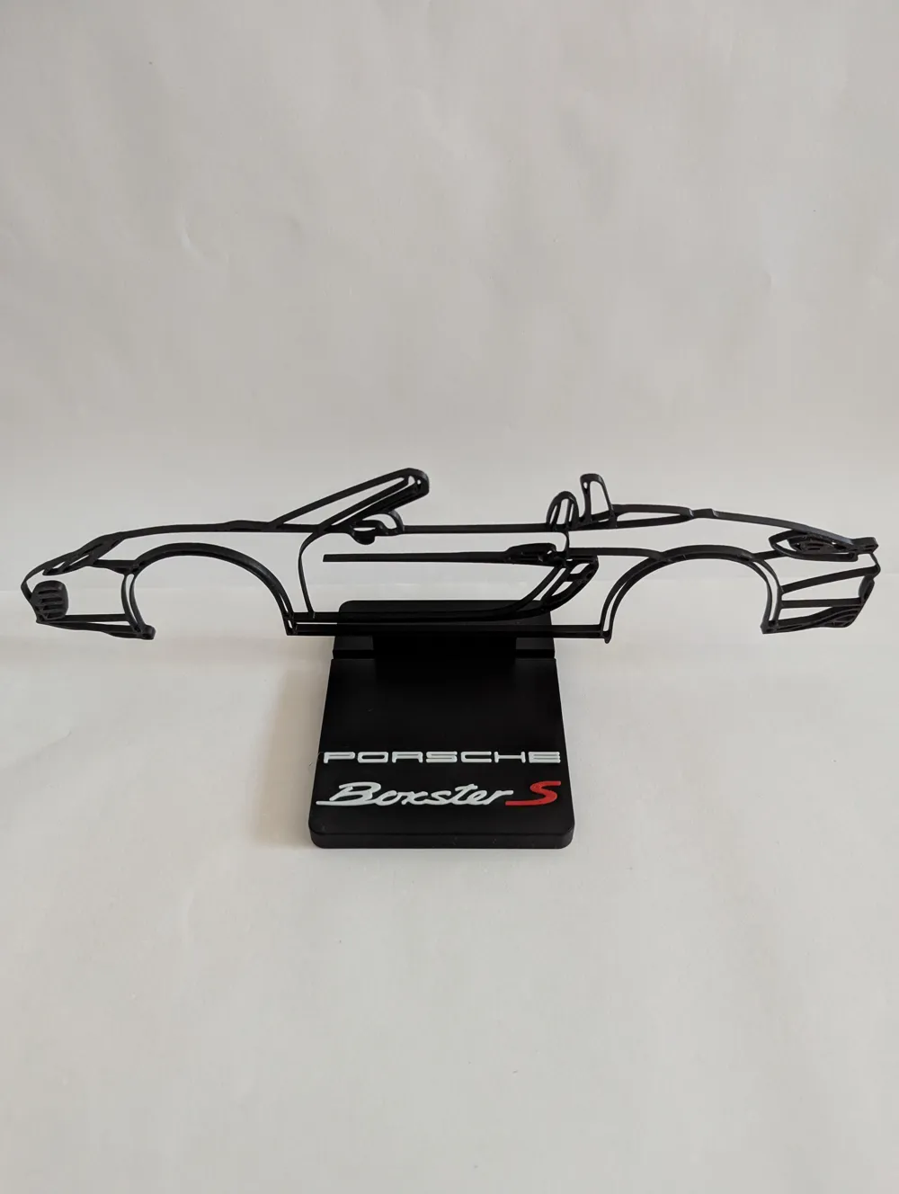 Porsche Boxster S silhouette by Dava - MakerWorld