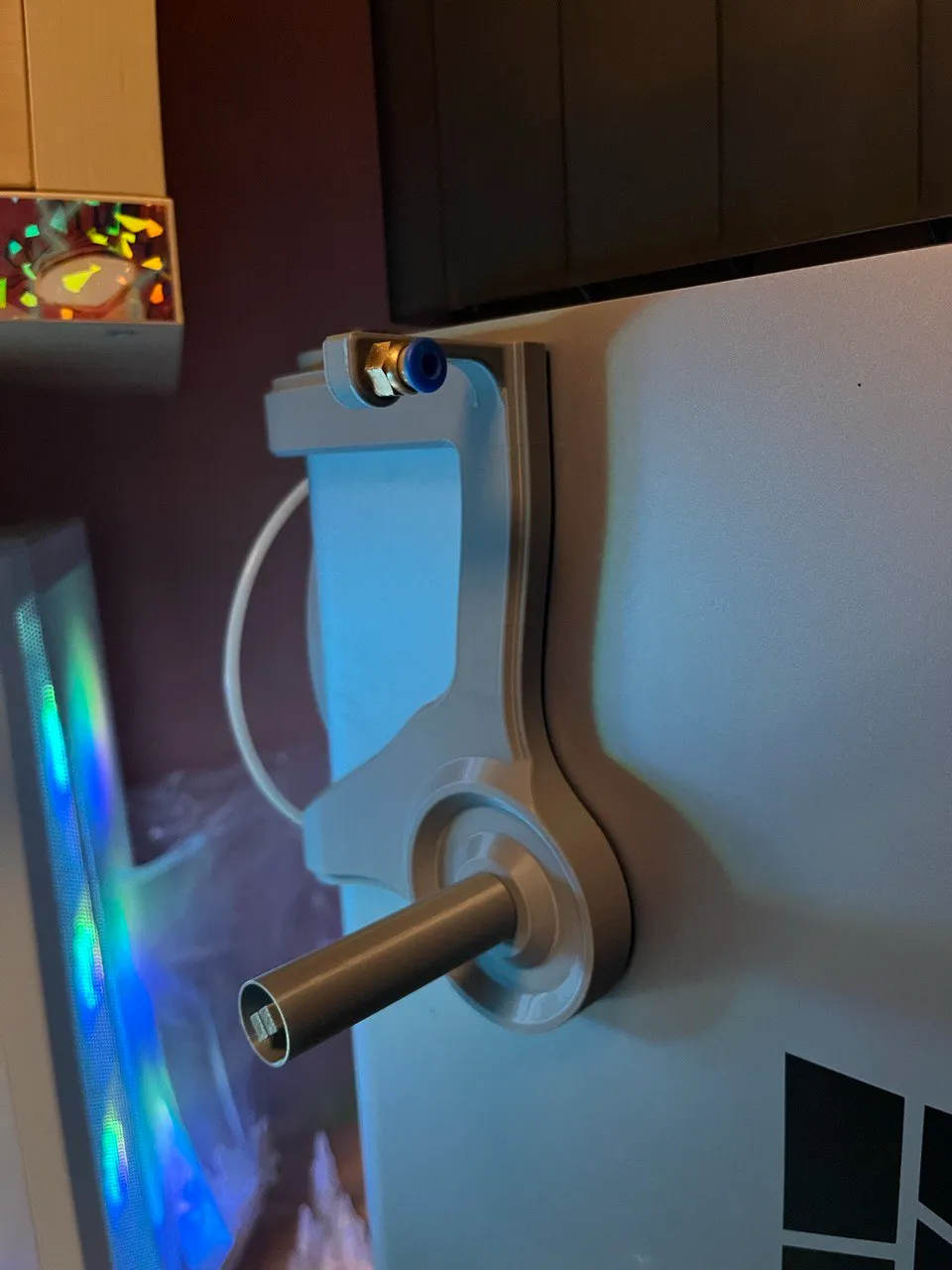 AMS Lite Spool Holder for Bambu Lab X1/P1S - Improved screw fit - Side ...